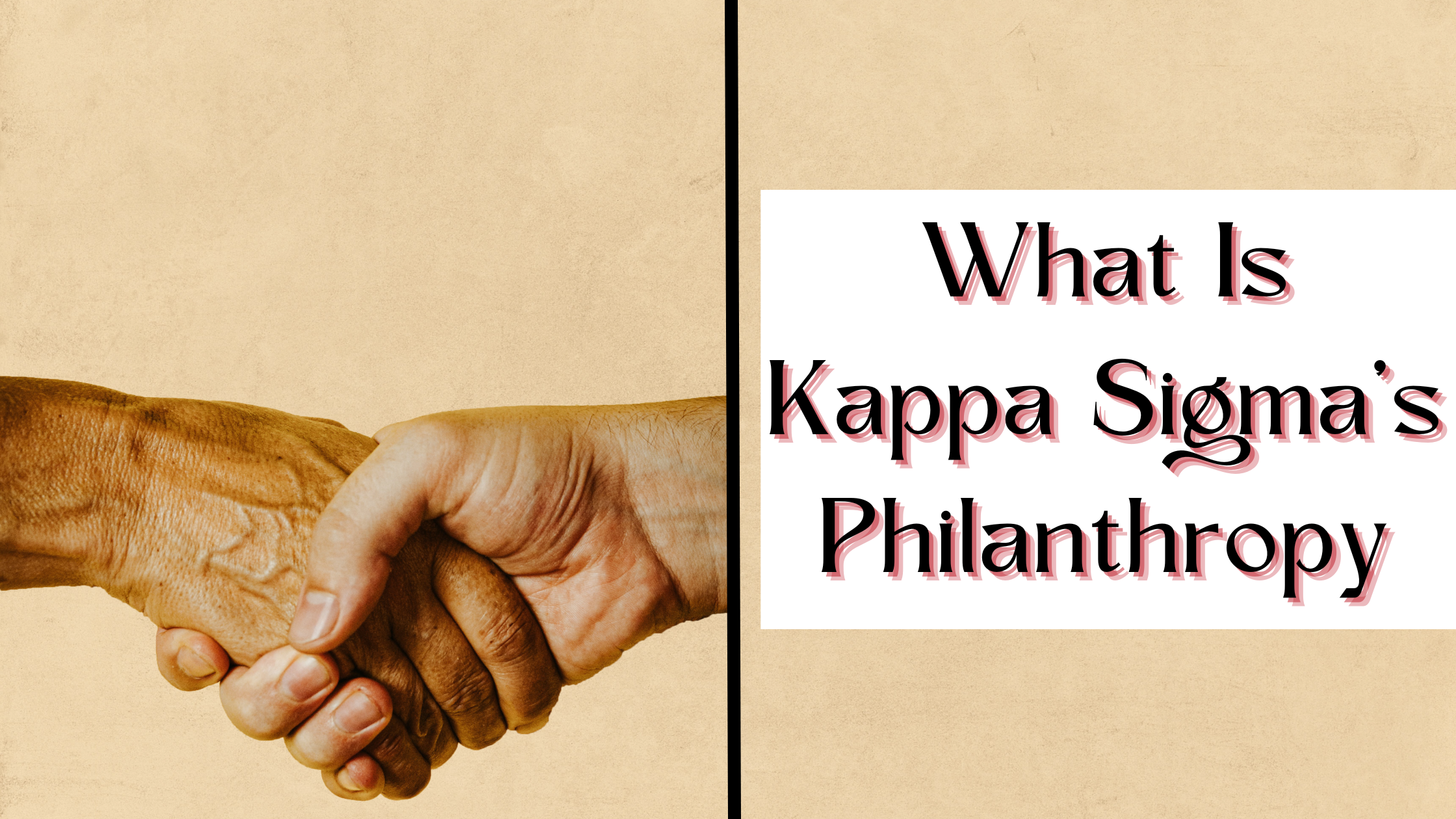 What is Kappa Sigma's Philanthropy? - Kappa Sigma Official Store